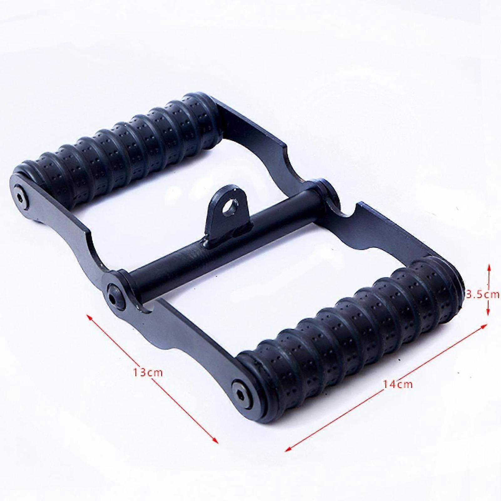 V Bar Landmine Handle Attachment Strength Training Exercise Metal Black ...