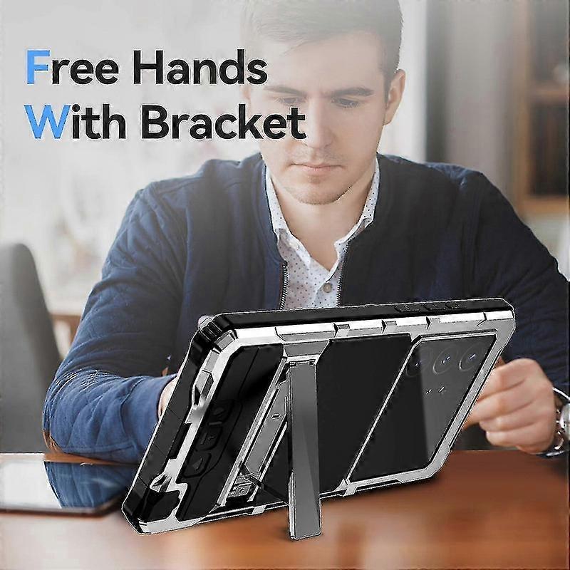 Heavy Duty Metal Military Grade Phone Case For Samsung Galaxy S24 Ultra ...