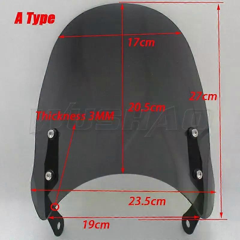 Windshield compatible forRoyal Enfield Thunderbird 500 500X 350 350X ...