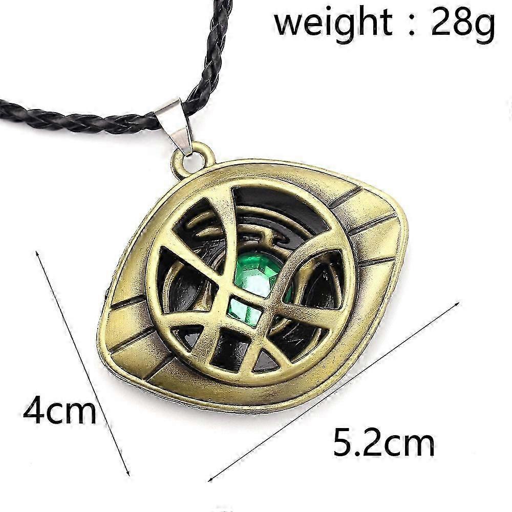 Dr Doctor Strange Eye of Agamotto Amulet Pendant Necklace | Fruugo UK