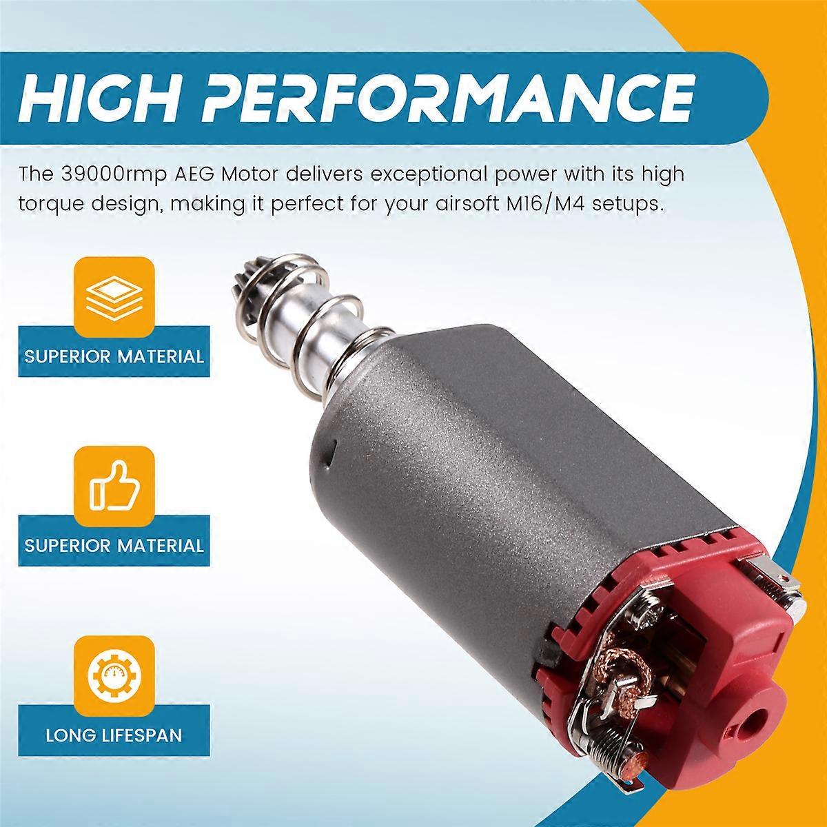 39000rmp AEG Motor High Torqub Motor 11.1V Twist Type Speed Motor Long ...