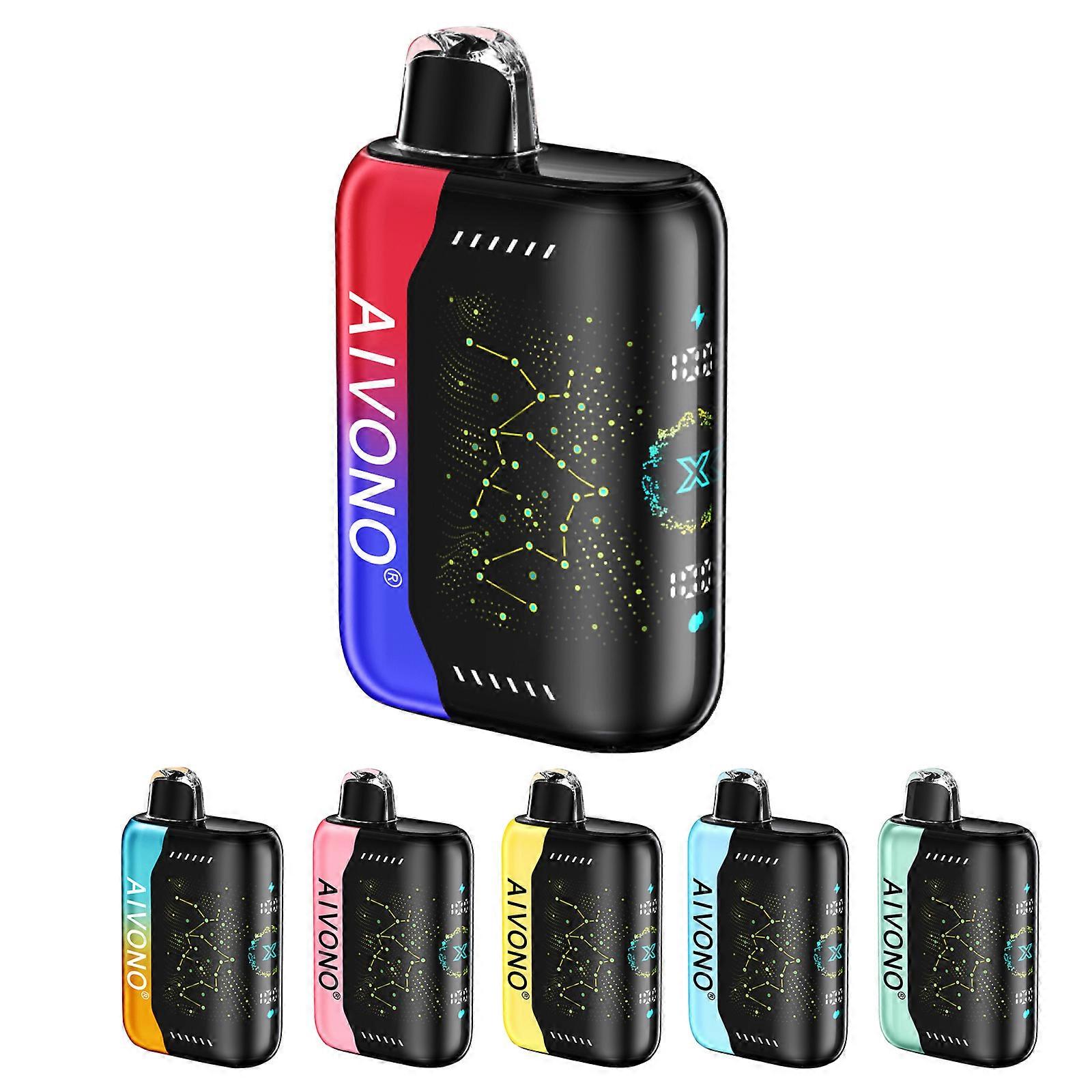 AIM BOOM Flexible Screen 25K Puff Electronic Cigarettes Safe Vapes with ...