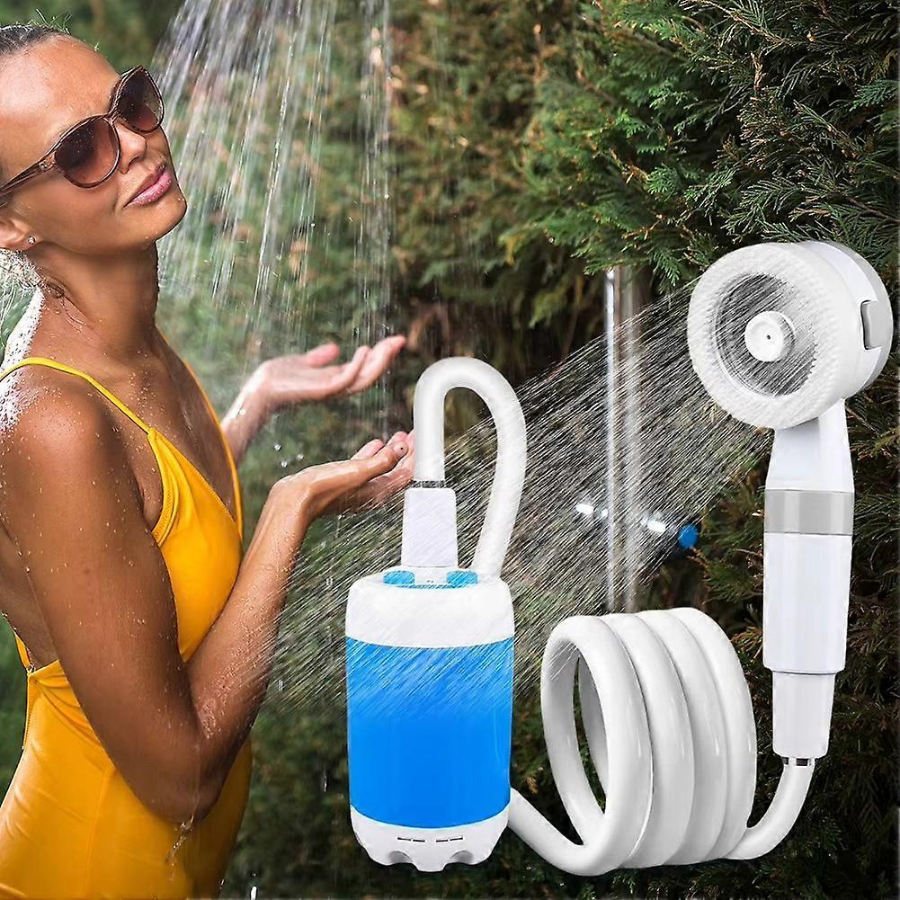 Outdoor Camping Shower Pump with Digital Display 5000mAh Rechargeable ...