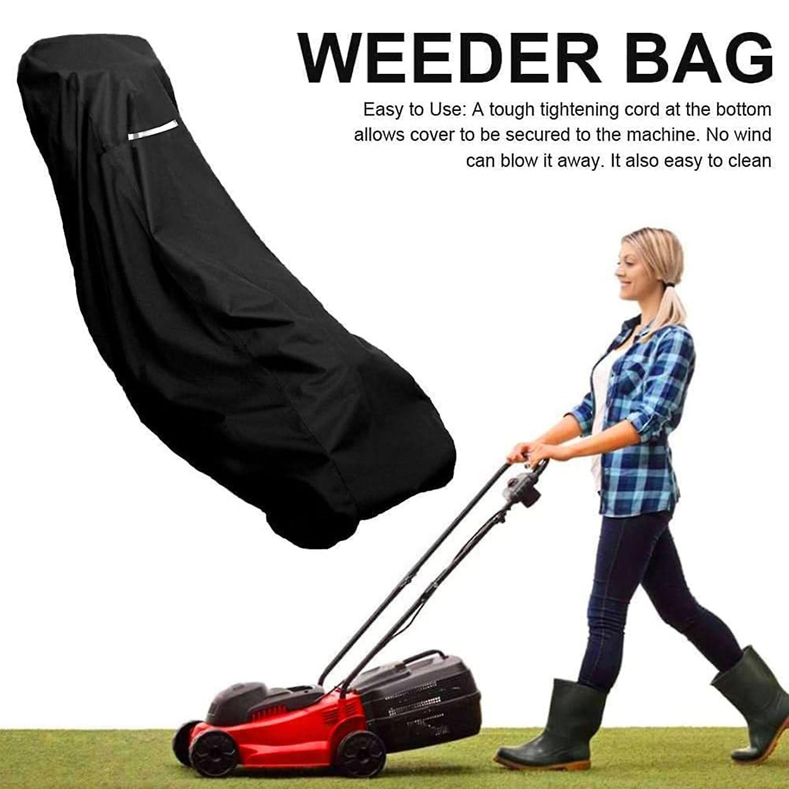 Durable Lawn Mower Cover with Storage Bag Universal Sun Protection ...