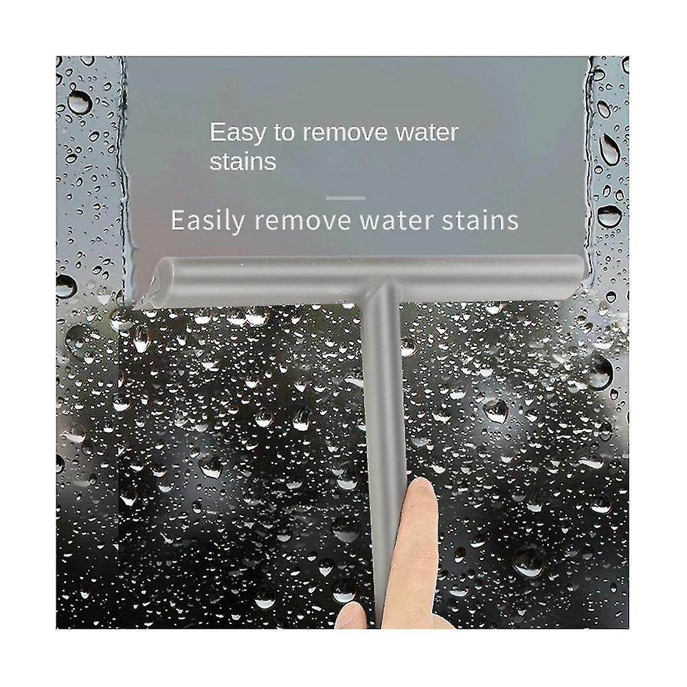 Shower Squeegee Glass Clean Scraper Washing Wiper Hanger Floor Window ...