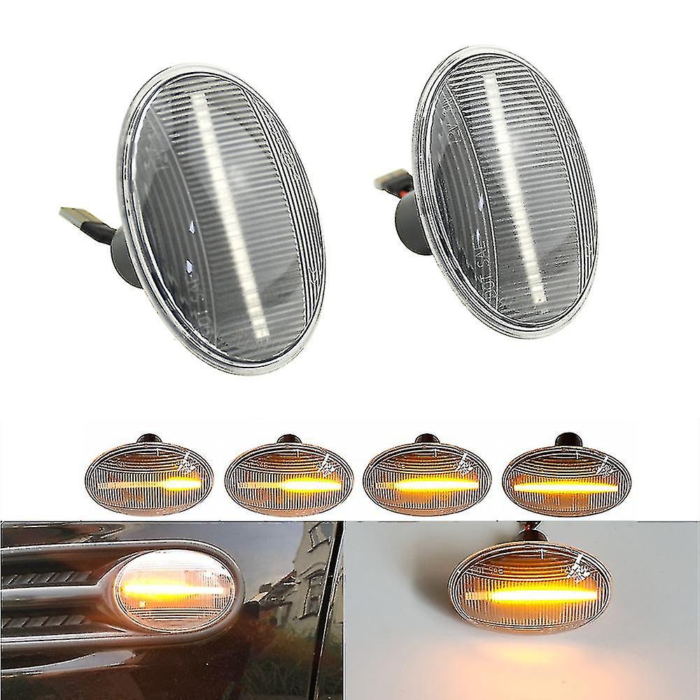 2 Pieces For Mini Cooper R55 R56 R57 R58 R59 Cl-r56-lsm-sm Led Dynamic ...