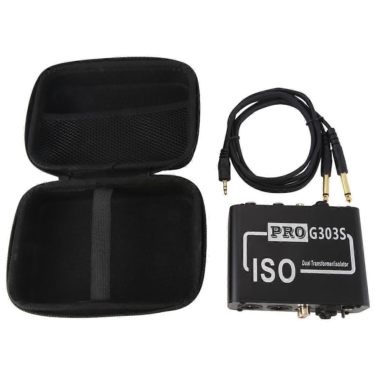 PRO G303S Audio Isolator Noise Reduction Filter Eliminates Current ...