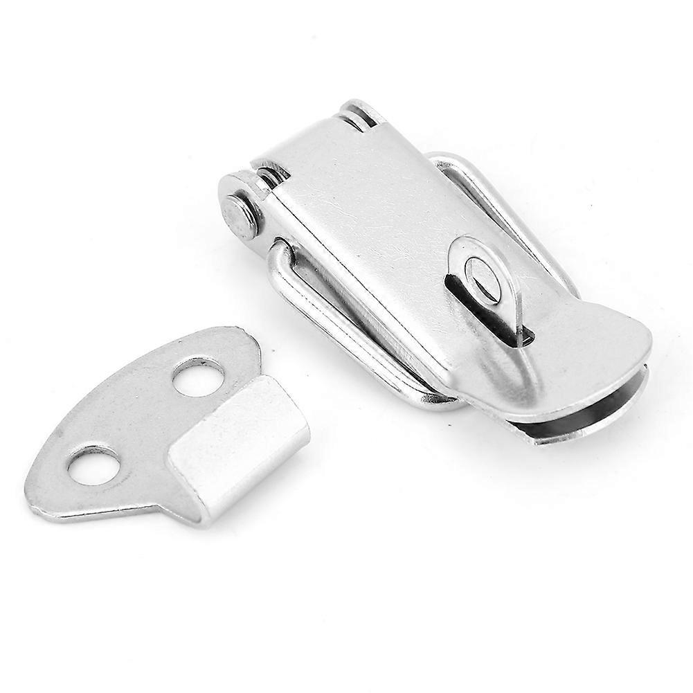 4pcs Lock Hasp Stainless Steel 304 Adjustable Spring Hasp Flat Mouth ...