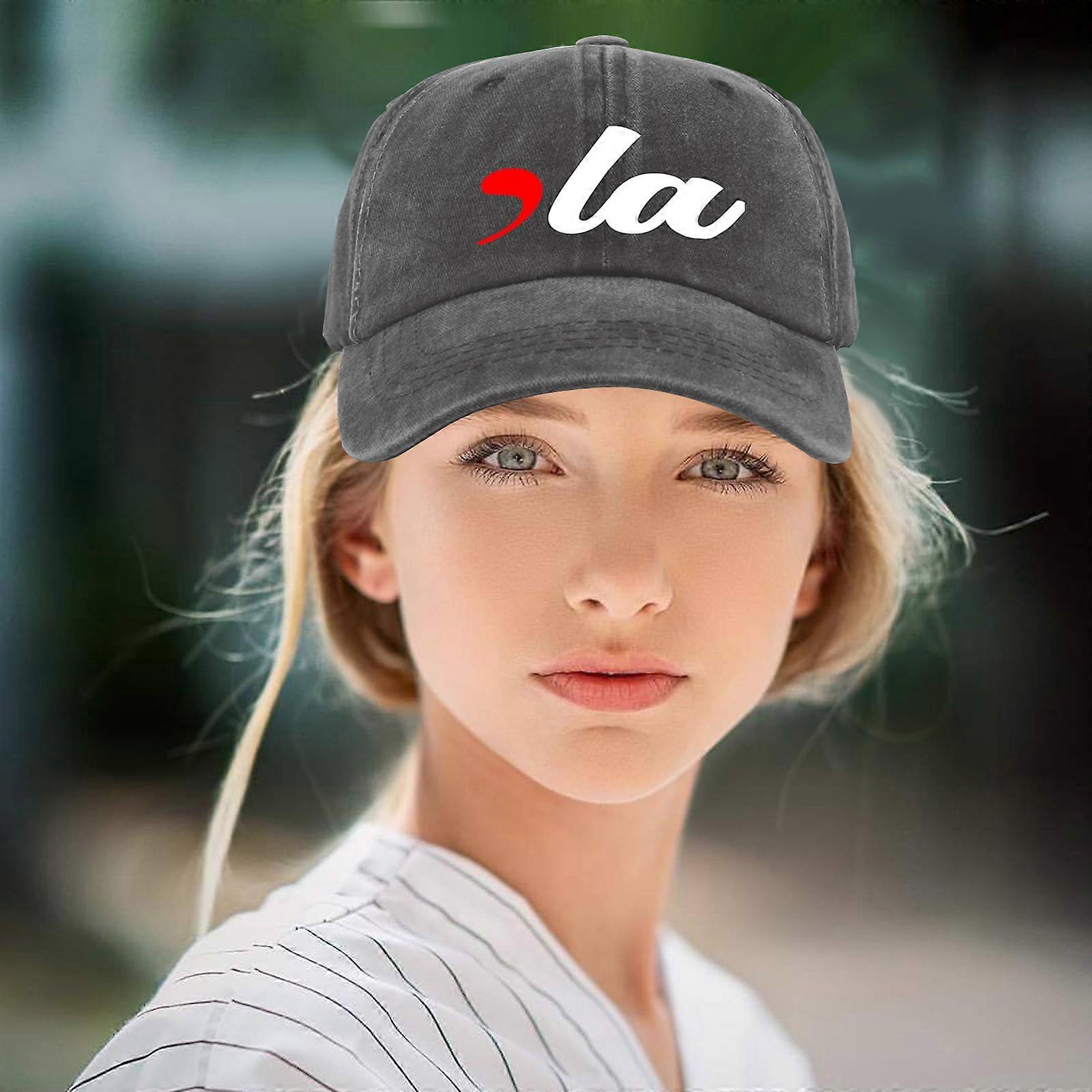 Kamala Harris 2024 Hat Comma La Baseball Kasket Sjov Far Hat Justerbar ...