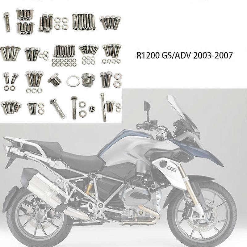 For BMW R1200GS R1200 GS/ADV ADVENTURE 2003-2007 Motorcycle Fairing ...