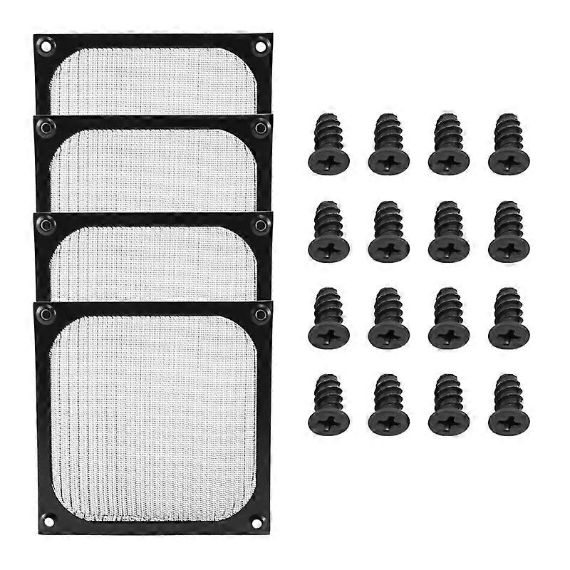 4Pack 120Mm Computer Fan Filter Grills Stainless Steel Wire Mesh ...