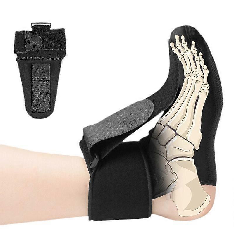 Adjustable Plantar Fasciitis Night Foot Splint Drop Orthotic Brace ...