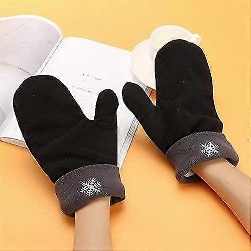Hand in Hand Mitten Couples Lovers Gloves Winter Warm Gloves Christmas ...