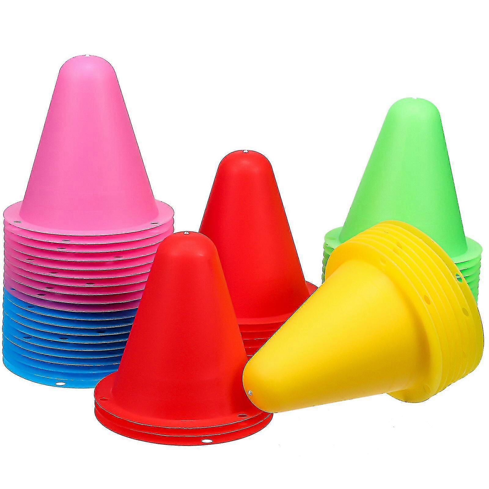50 Pcs Cones Sports Soccer Cones Training Cones Sports Cones Small ...