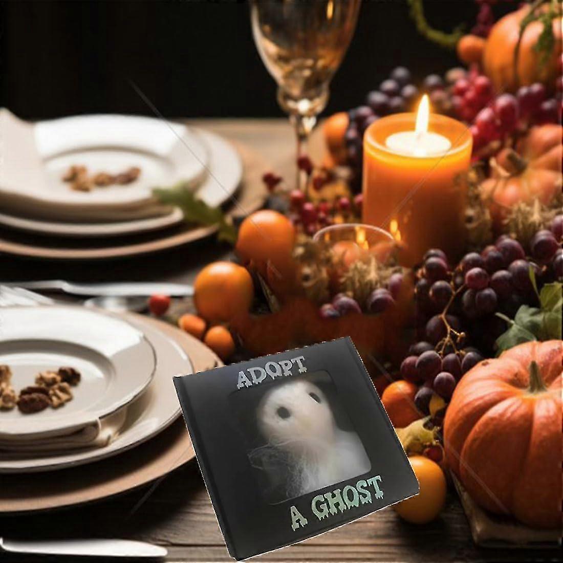 Adopt A Ghost, Super Cute Little Pocket Ghost With A Tiny Scroll ...