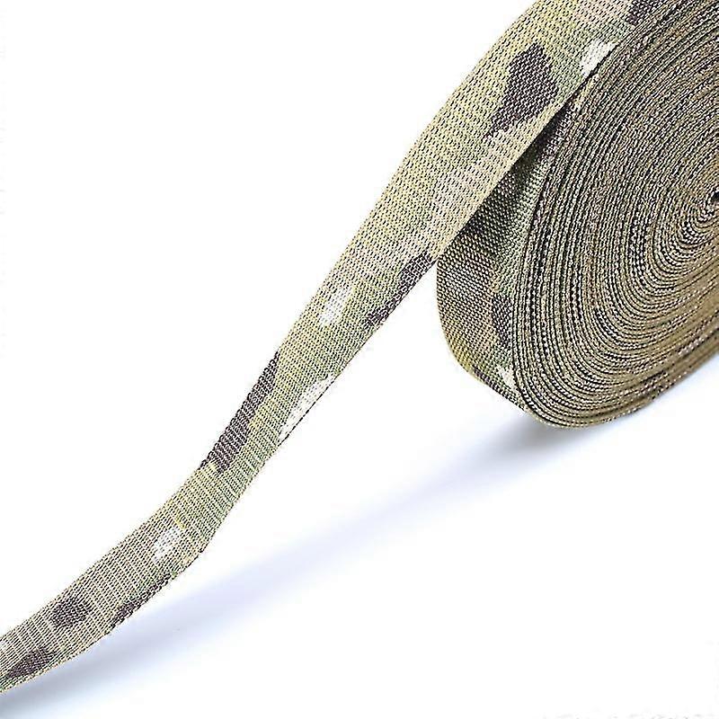 1m Length Military Multicam Mc Jacquard Webbing Strap Diy Molle Belt ...