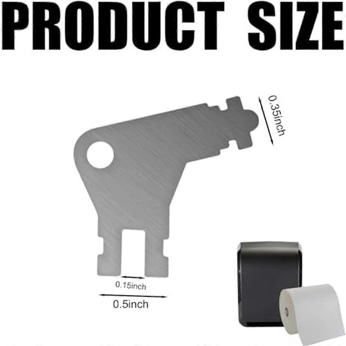 Tissue Dispenser Keys, Toilet Paper Dispenser Keys Compatible for ...