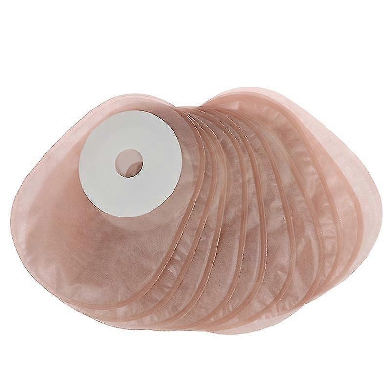 10pcs One-piece System Colostomy Bags Disposable Ostomy Drainable ...