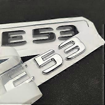 3d Abs Letters Car Rear Trunk Sticker Fender Badge Gle53 Turbo 4matic ...