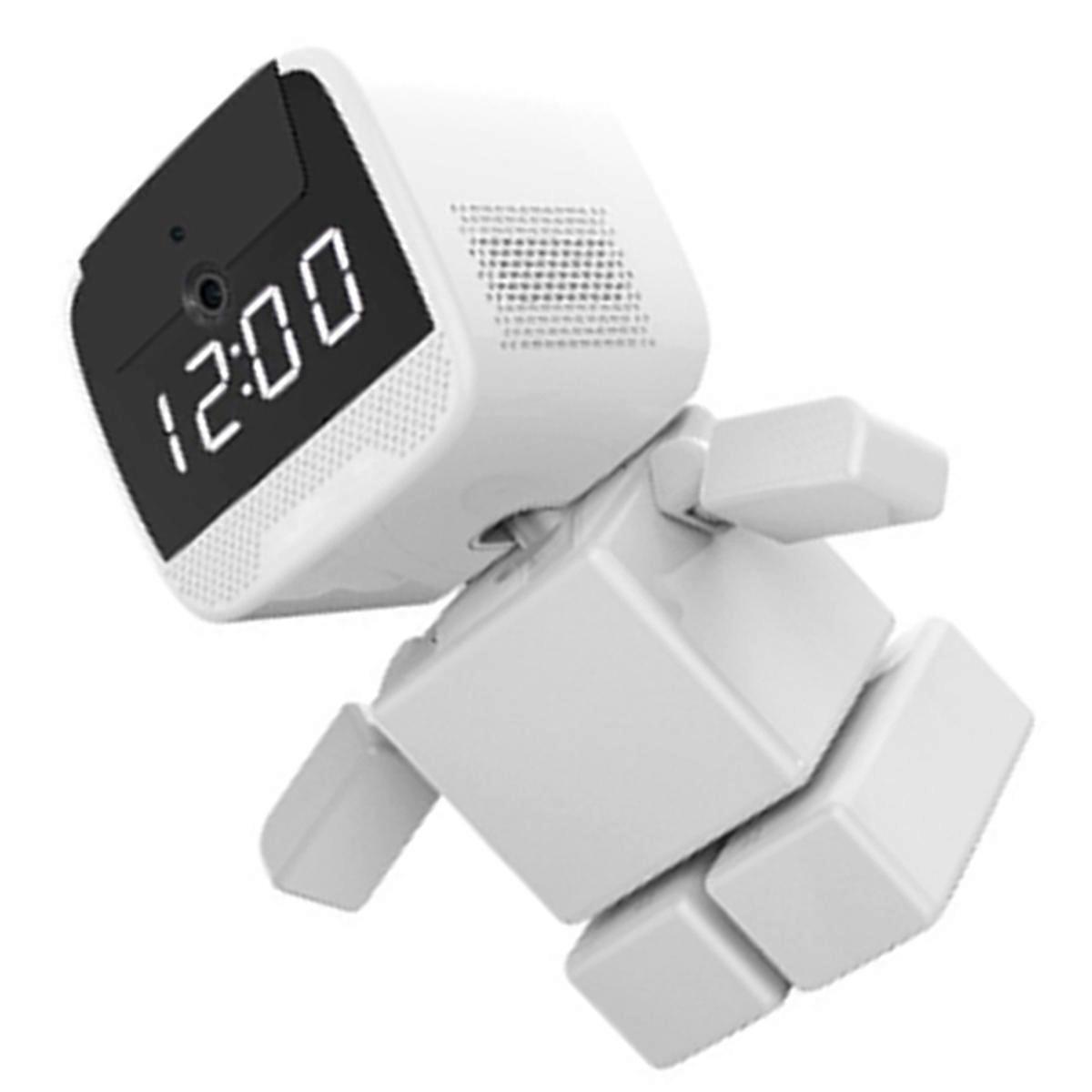 Time Display Wireless PTZ IP Camera Robot WIFI 360 Degree No Dead Angle ...