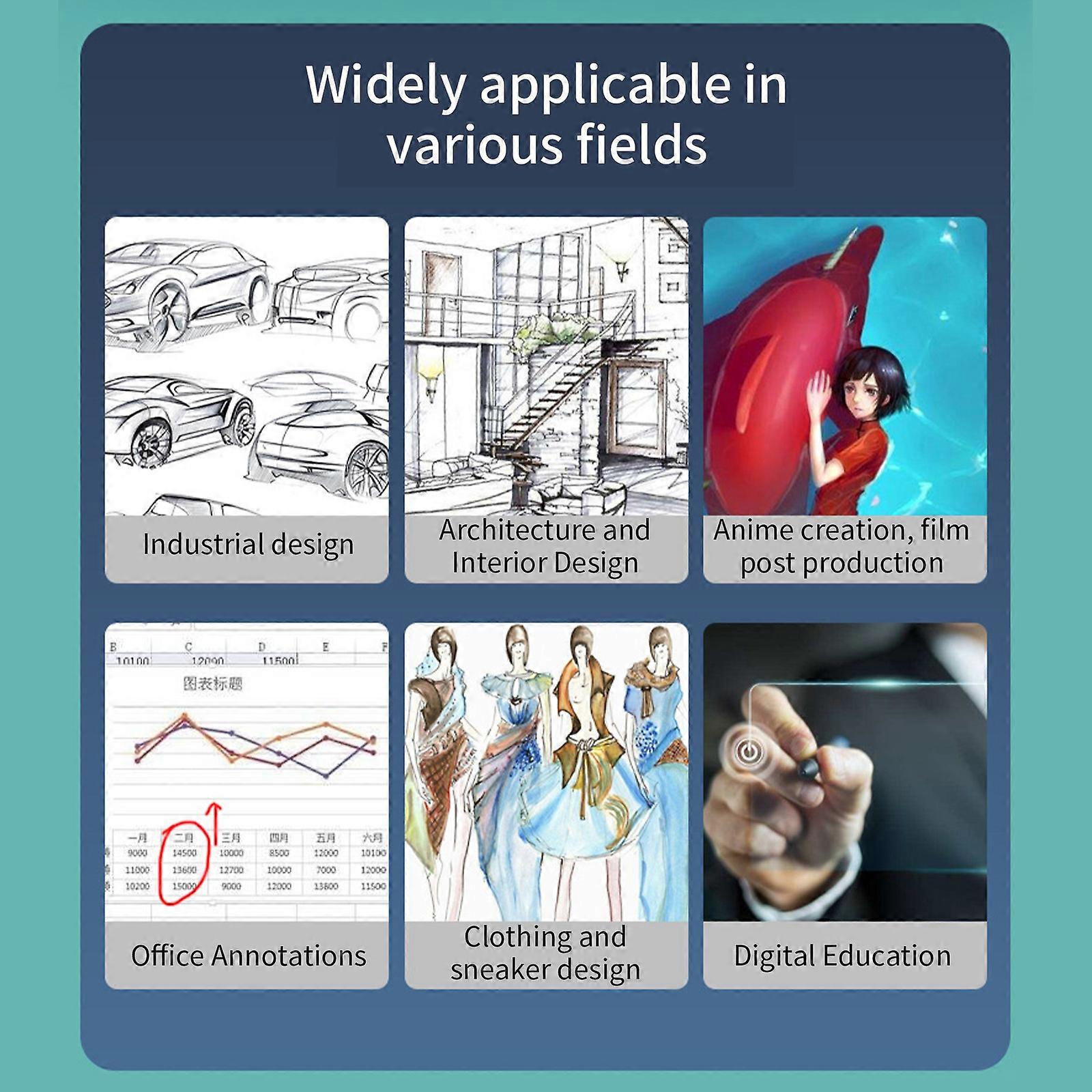 T503 Professional Graphics Tablets Low Latency 8192 Level Signature Pad ...