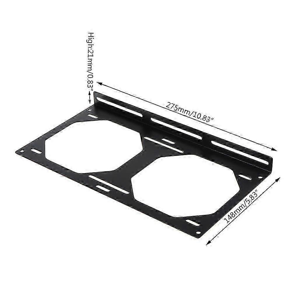 12/14CM Fan Radiator DIY Mounting Bracket - 120 240 360 480mm | Fruugo UK