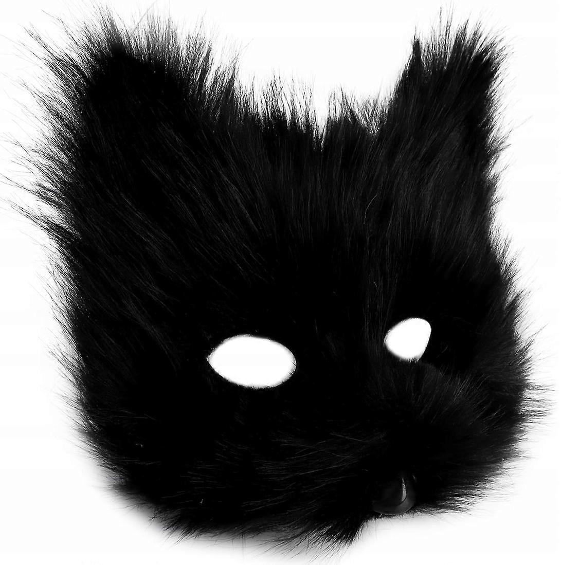 Cosplay Mask Furry Tail Paw Mittens Wolf Fox Furry Set Of 3pcs | Fruugo UK