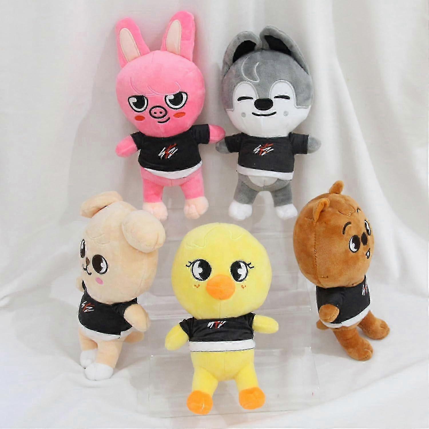 8 PCS Skzoo Plushies Stray Kids Plush Toys Set 8 Inches Cute Stuffed ...