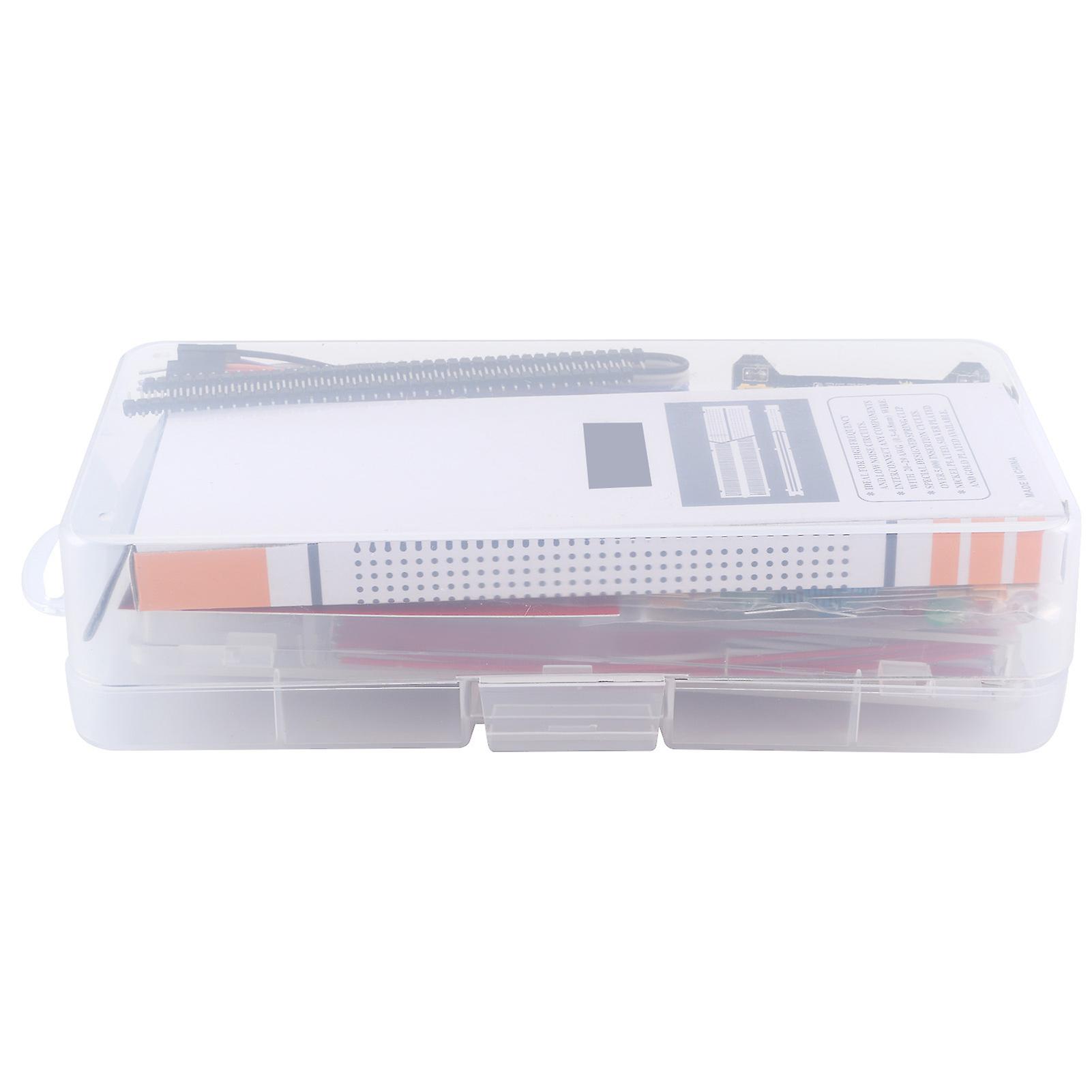 Electronic Starter Kit,DIY Upgraded Electronic Kit Breadboard Kit DIY ...