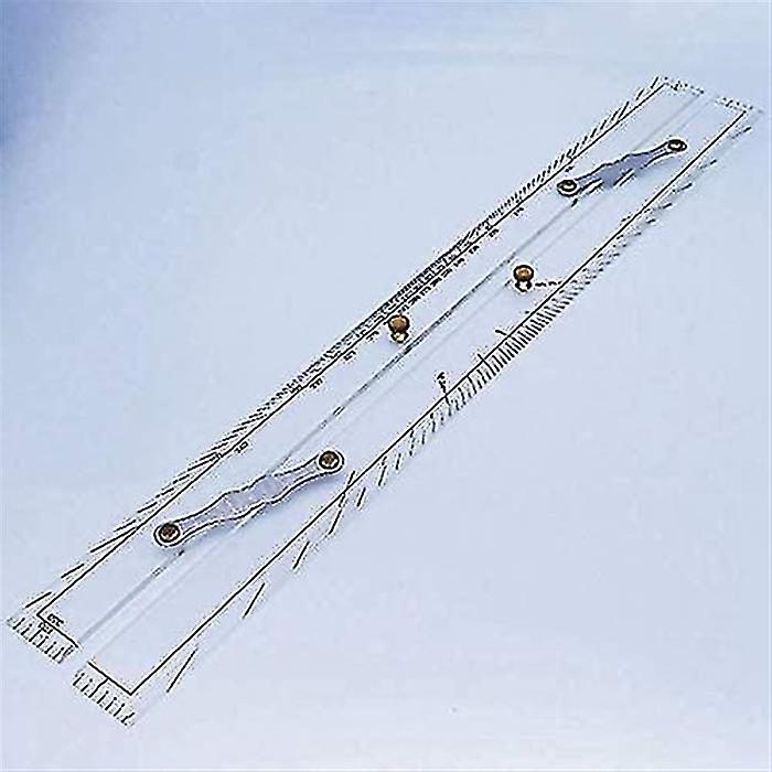 Marine Parallel Ruler - 450mm for Nautical Chart Mapping | Fruugo UK