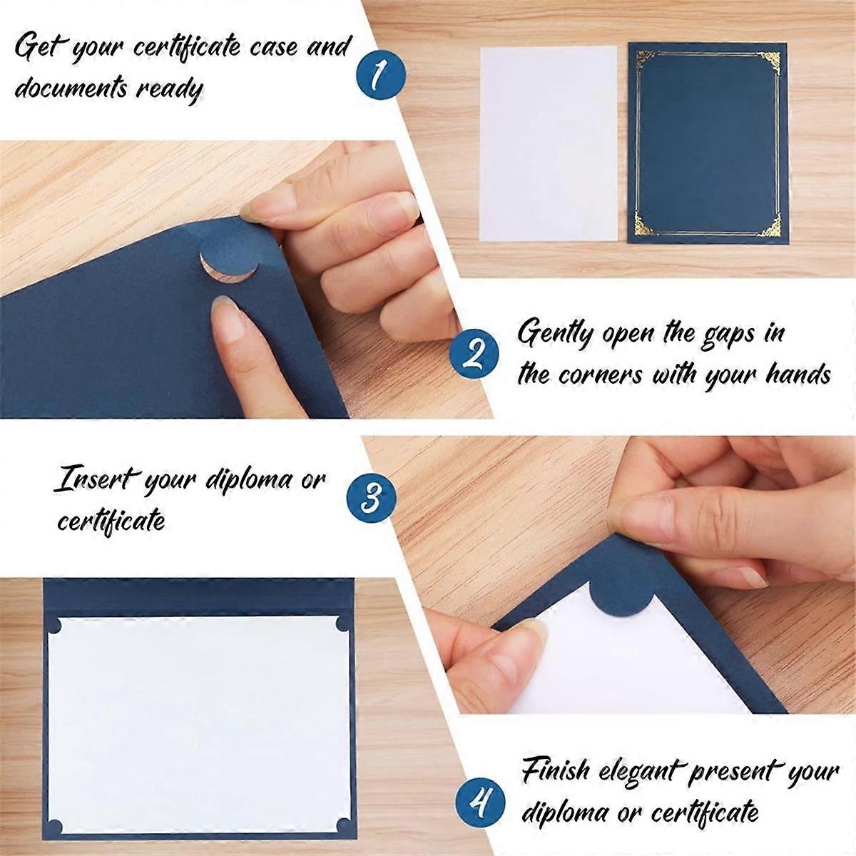 Certificate Holders, 10 Packs Diploma Holders, Certificate Covers with ...