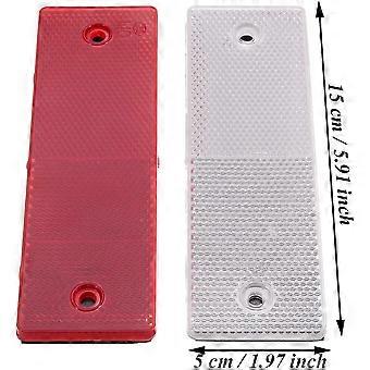 12 Pieces Truck Reflectors, Reflective Warning Plate, Reflectors For ...