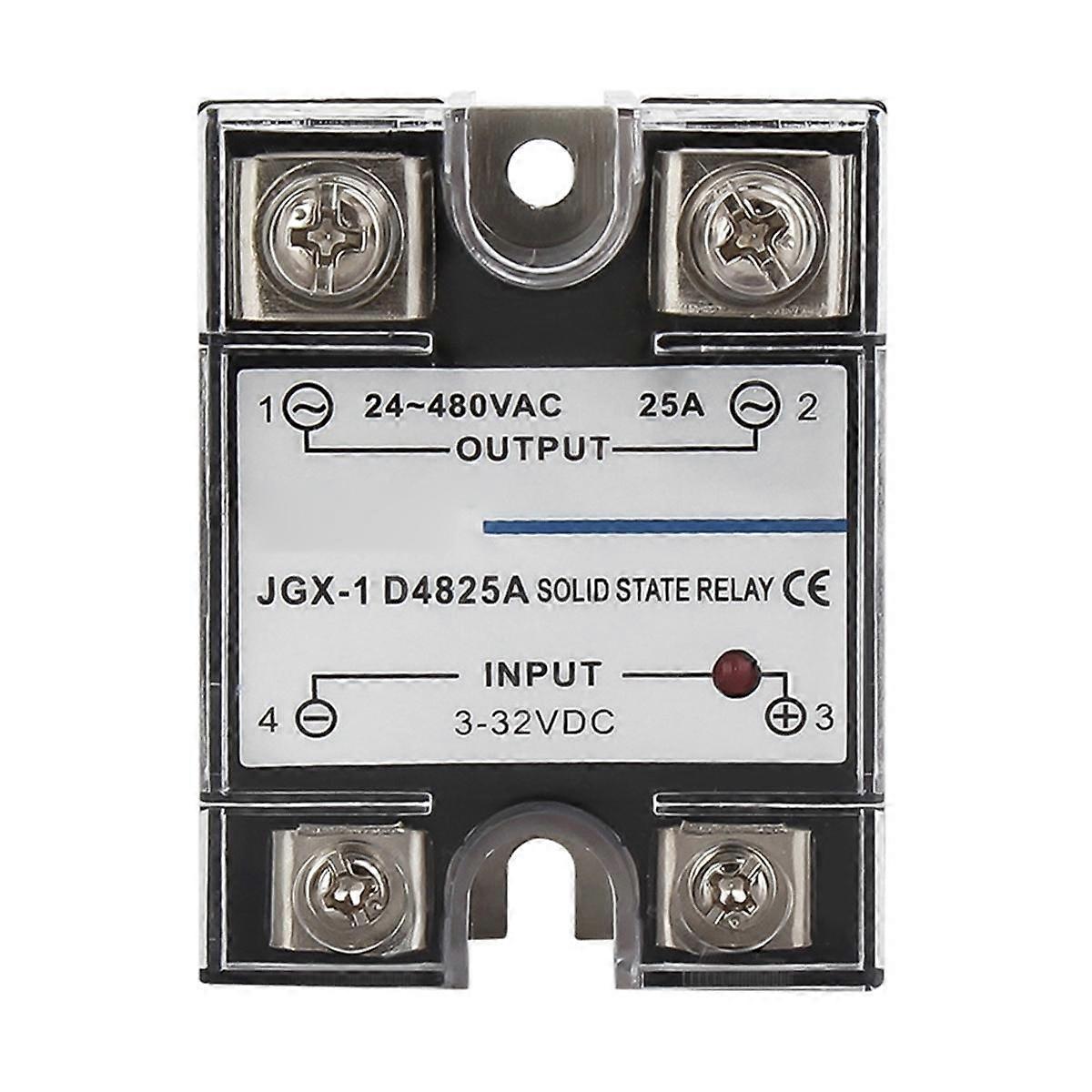 Single Phase Solid State Relay Single Phase SSR DC Control AC Solid ...