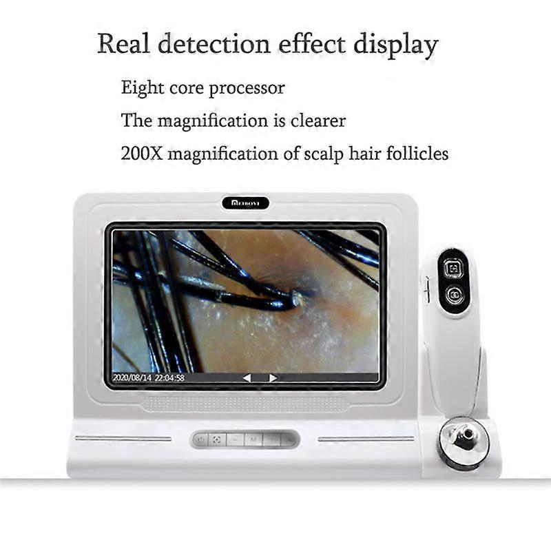 11 Inch LCD Skin Hair Scalp Analyzer Detector Digital Microscope ...
