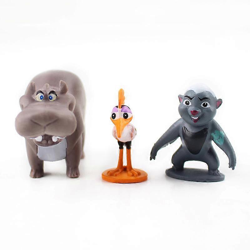 12pcs Cartoon The Lion Guard King Kion Simba PVC Action Figures Bunga ...