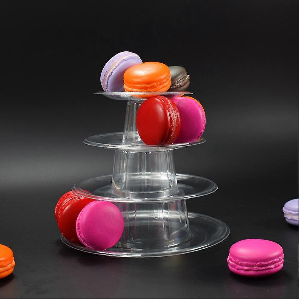 Macarons Display Tower 4-Layer Cupcake Stand Food Display Stand Cake ...