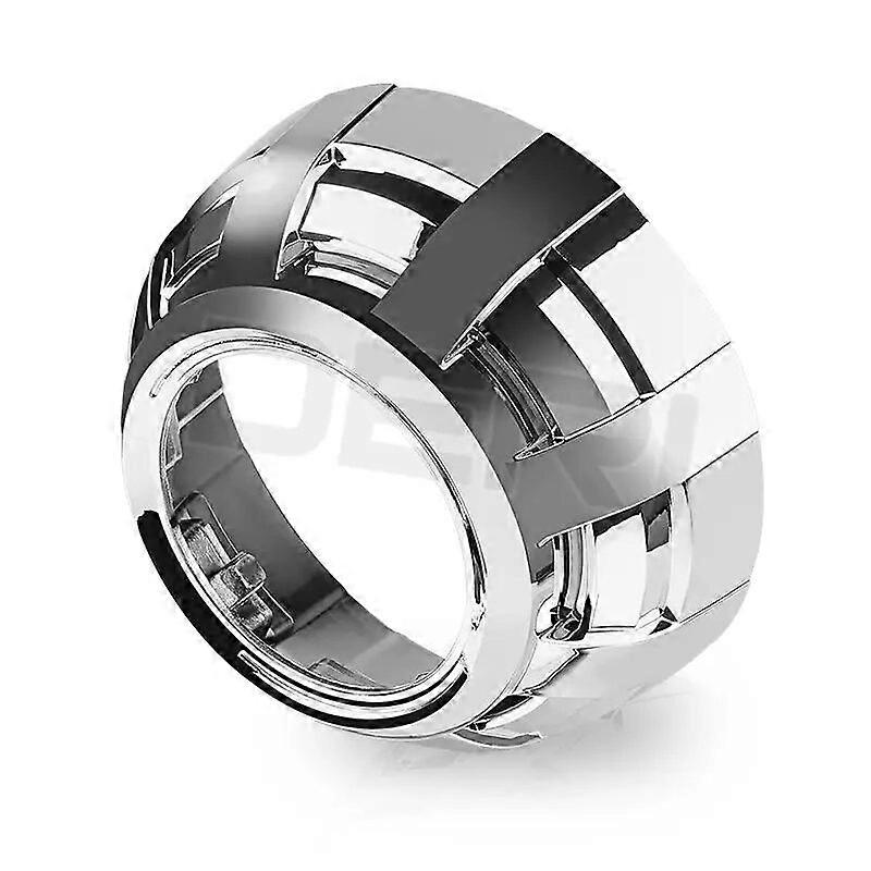 3 inch BI-LED projector lens headlamp shroud cover electroplating for ...