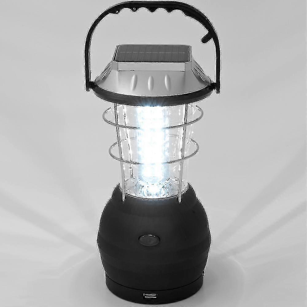 Solar Lantern,hand Crank Dynamo 36 Led Camping Lantern Emergency Light ...