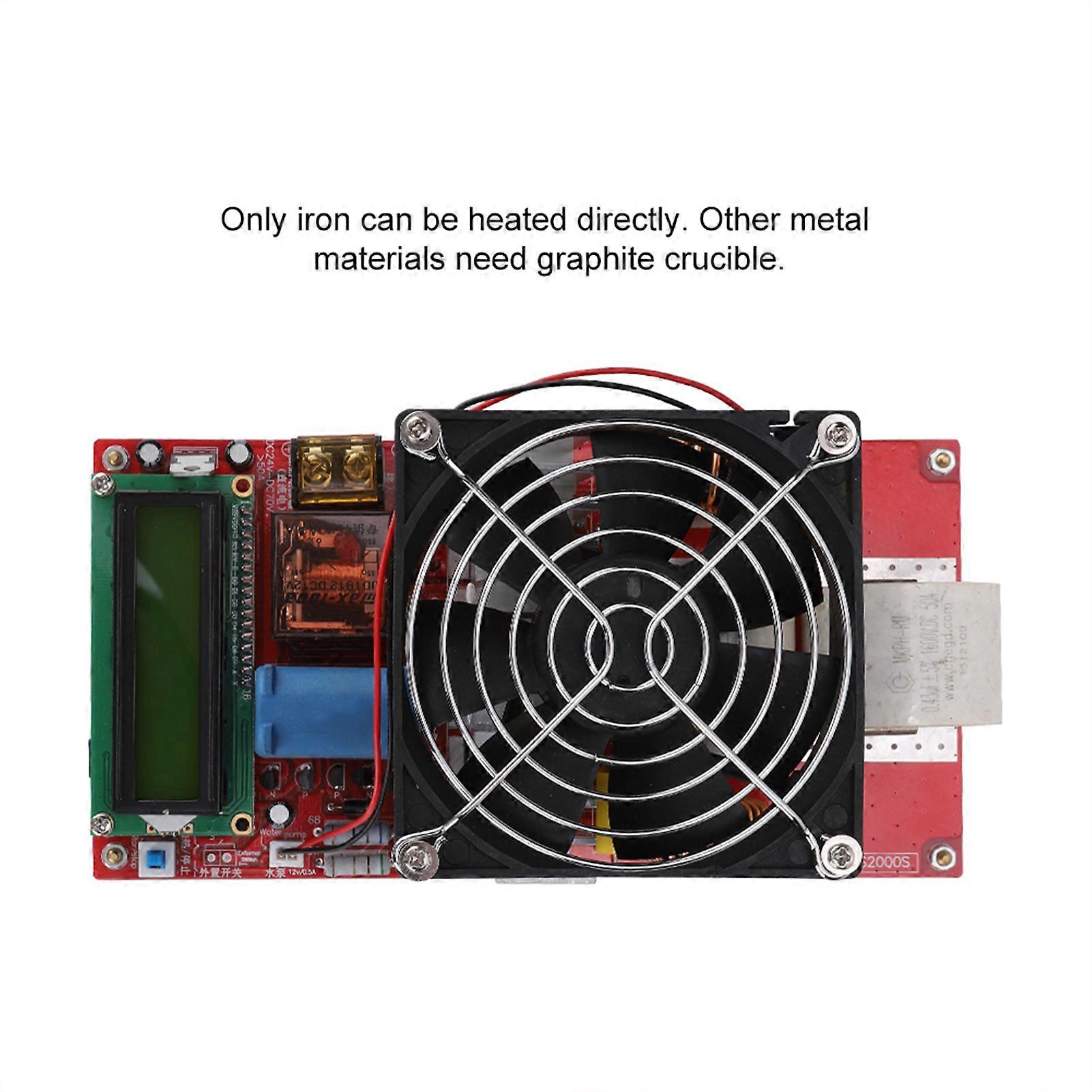 ZVS 2000W High Voltage Induction Heater Module Flyback Driver Heating Board(US Plug 100?240V ...