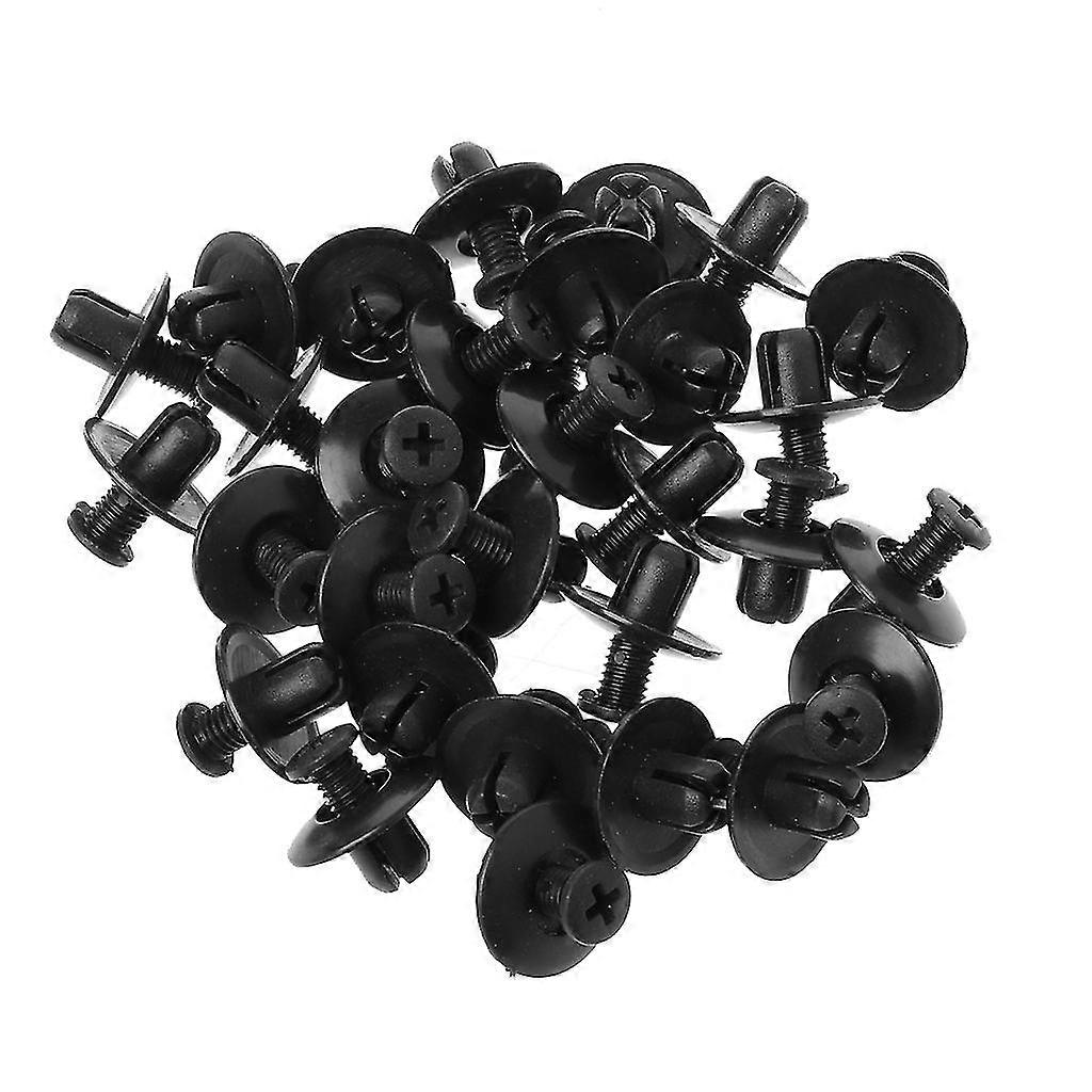 30 Pcs Car 8mm Fender Splash Guard Retainer Clip Fastener For Honda ...