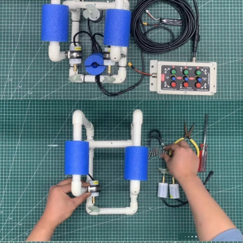 Underwater ROV Robot with Control Box & 10M Cable 3 Motors, Brushed ...