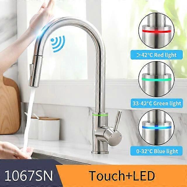 Smart Touch Kitchen Faucets Crane For Sensor Kitchen Water Tap Sink ...