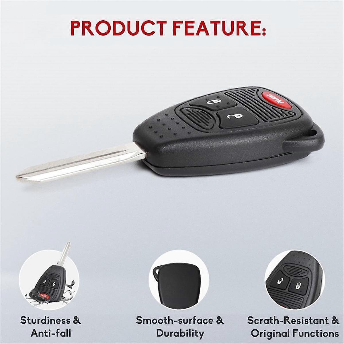 Car Key Fob Keyless Entry OHT692427AA for Dodge Ram 1500 2500 3500 ...