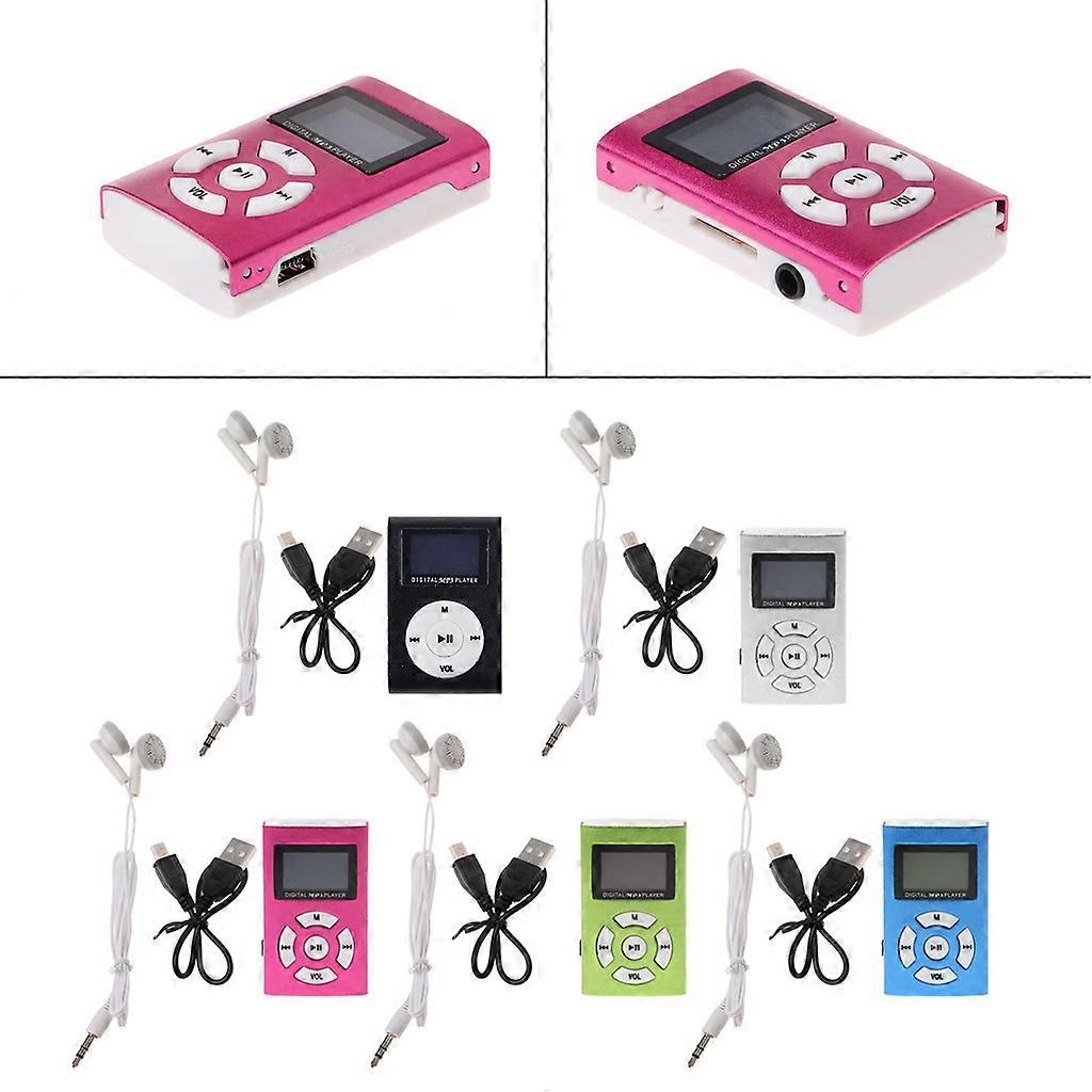 MX-808 Mini USB Aluminum LCD Screen 32GB Micro SD TF Card Digital Music ...