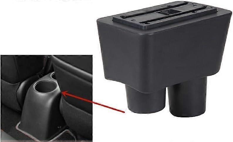 Exquisite Tocsho Armrest Box for Nissan Almera Versa 2016-2019 Storage ...