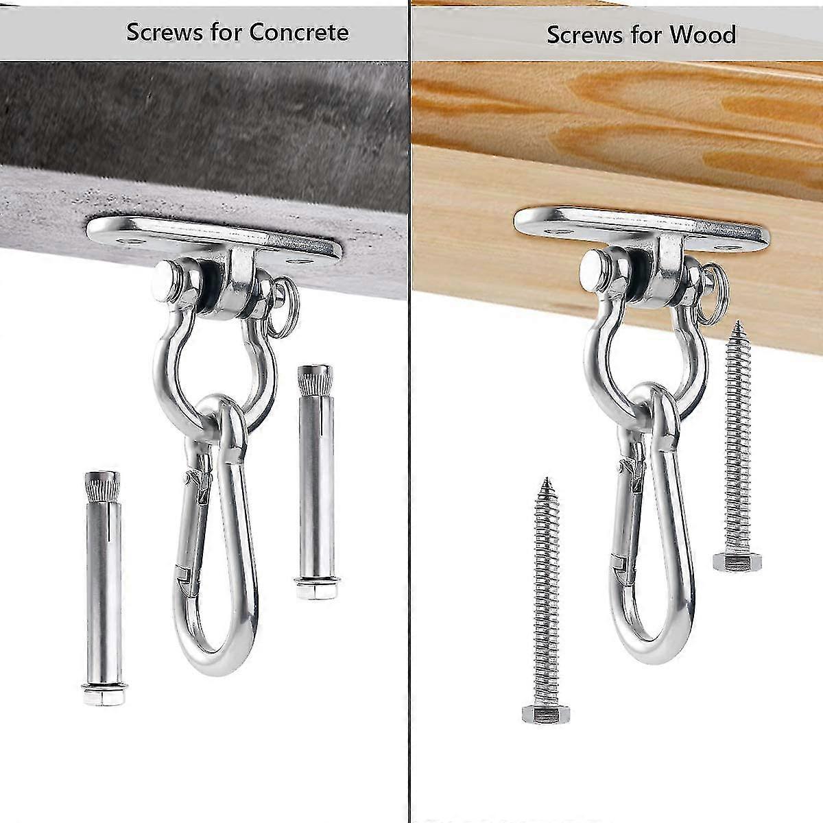 Ceiling Hook, 450kg Capacity Ceiling Wall Mount Hook, Ceiling Mount ...