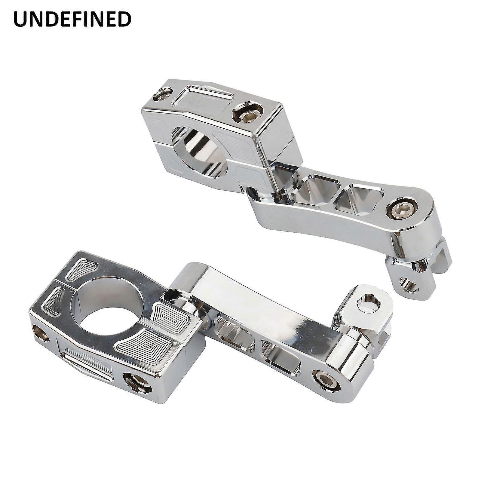 Universal Motorcycle Engine Guard Mount Driver Footpegs Clamp ...
