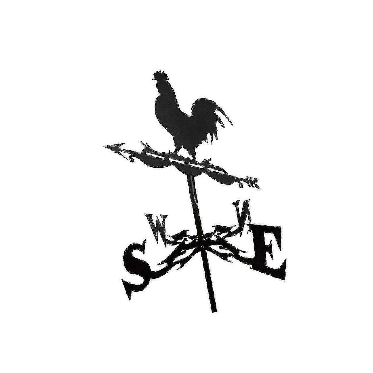 Retro Metal Weathervane Weather Vane Wind Direction Indicator | Fruugo UK