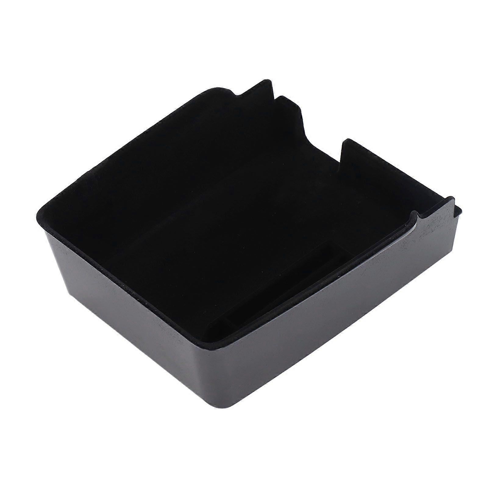 Rear Center Console Organizer Tray Storage Box Car Interior Accessories ...