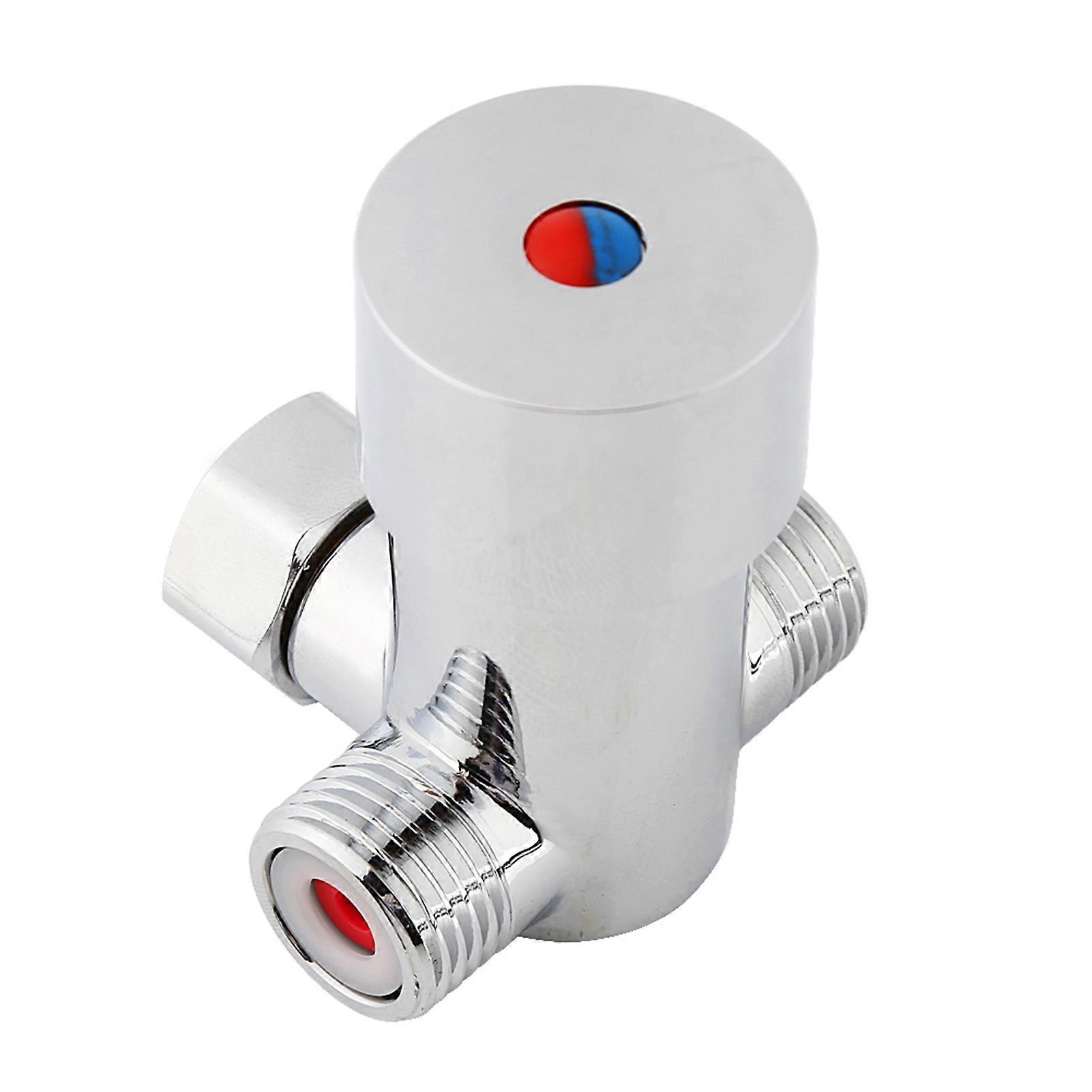 G1/2 Hot Cold Water Mixing Valve Mixer Temperature Control for ...